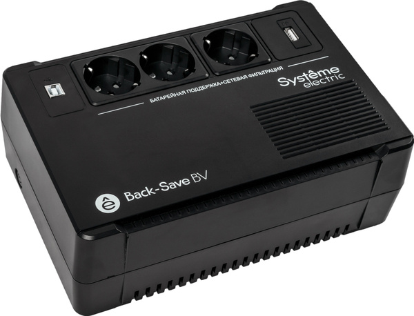 ИБП Линейно-интерактивный (Smart UPS) Systeme Electric BVSE800RS, 800 В·А купить по выгодной ...