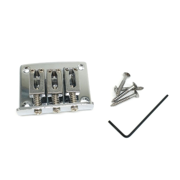 (1 комплект) 3-String Bridge Tension Plate Electric Guitar Bridge ...