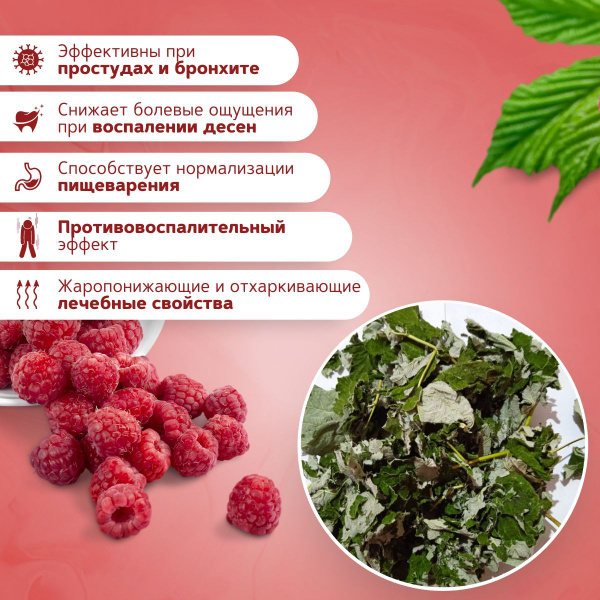 Малина лесная (лист) 1 кг - купить с доставкой по выгодным ценам в ...