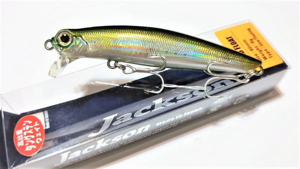 Воблер Минноу (Minnow) JACKSON Dead Float 80SF (80mm/8g Slow Floating ...