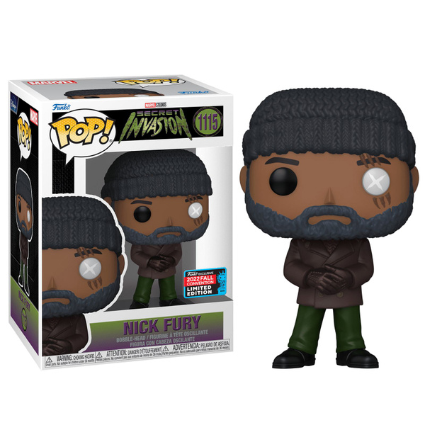 Фигурка Funko POP Nick Fury со стикером (Эксклюзив NYCC 2022) из ...