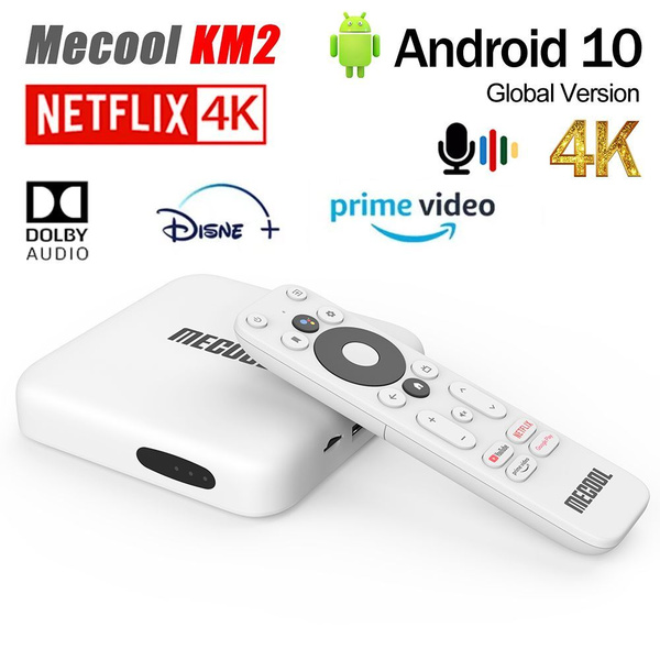 Медиаплеер Mecool KM2, HDMI, RJ-45 Ethernet, USB, белый, Android купить по низкой цене с ...
