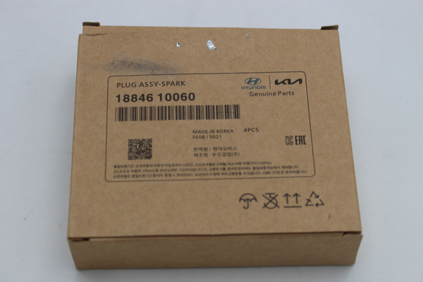Комплект свечей зажигания Hyundai-KIA 1884610060 - купить по выгодным ...