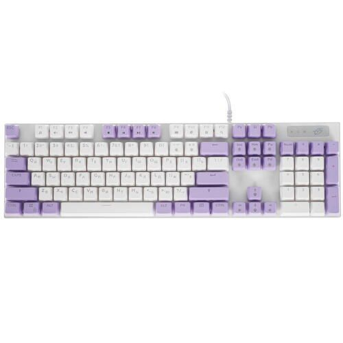 Характеристики DEXP Клавиатура проводная Периферийные устройстваA3-A3-, Русская раскладка, белый ...