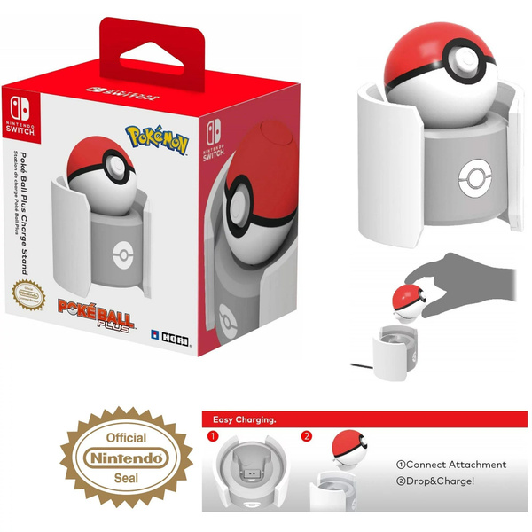 Стенд для зарядки Покебола Hori Poke Ball Stand для консоли Nintendo ...
