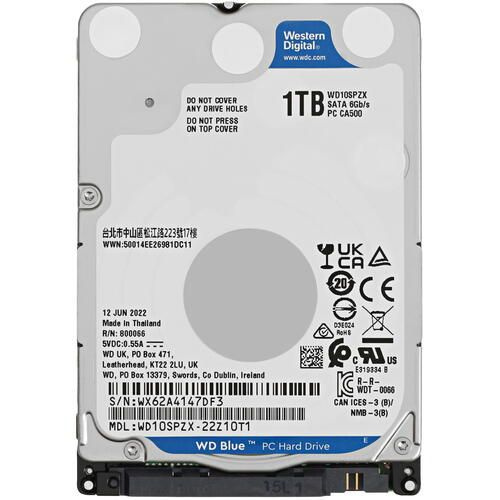 Внутренний жесткий диск Western Digital 1 ТБ Жесткий диск WD Blue ...