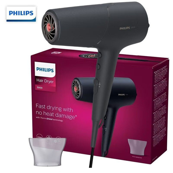 Фен для волос Philips OZYY-PHPBHD504/05-BK, черный - купить по выгодным ...