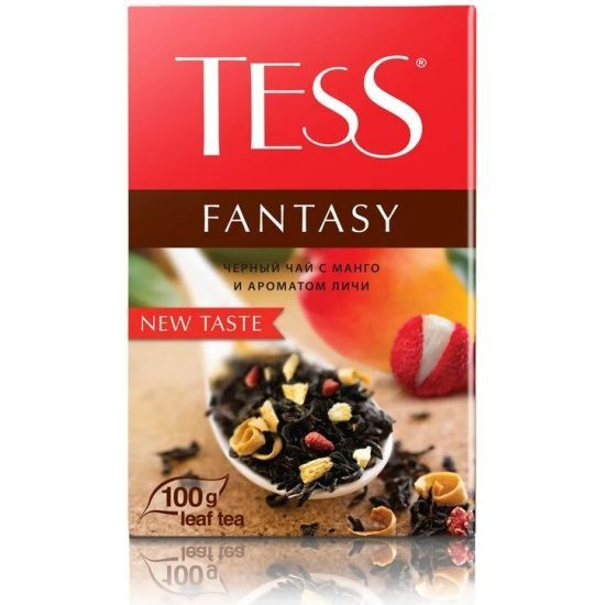 Чай TESS Fantasy черный листовой 100 г - купить с доставкой по выгодным ...
