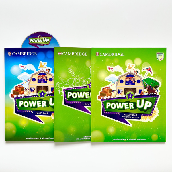 Power Up 1.ПОЛНЫЙ КОМПЛЕКТ: Pupil's Book + Activity Book + Home Booklet | Nixon Caroline ...
