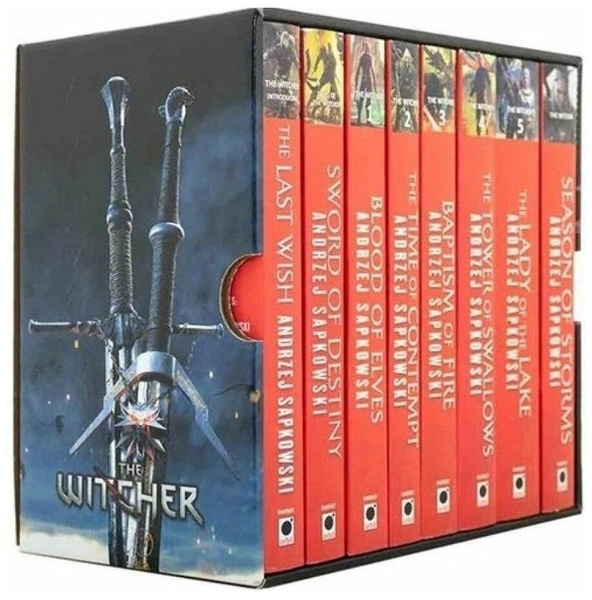 The Witcher Series 8 books набор (Introduction; Teles of Witcher; The ...