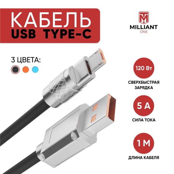Milliant OneКабель для мобильных устройств Штекер (male) Штекер (male ...
