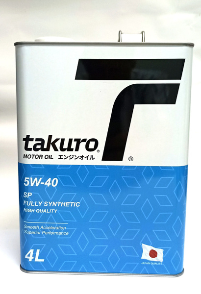 Масло моторное Takuro 5W-40 Синтетическое - купить в интернет-магазине ...