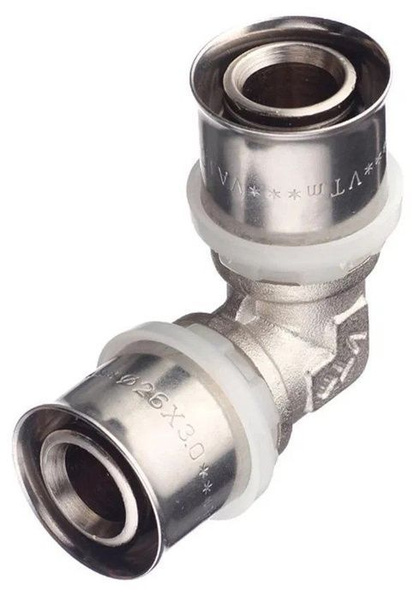 Пресс-фитинг угольник 26х26 - VTm.251.N.002626 (Valtec) - 1шт., ЗО288 ...