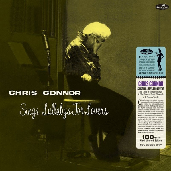 Виниловая пластинка Chris Connor - Sings Lullabys For Lovers (Limited ...