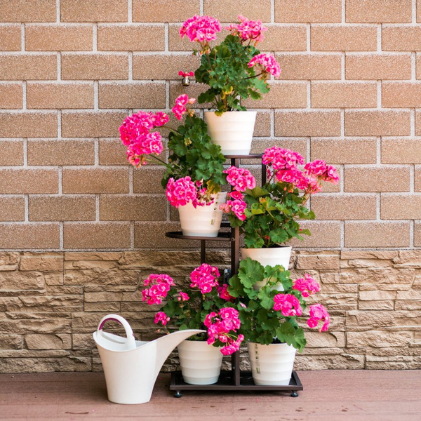 Подставка для цветов HiTSAD - купить в интернет-магазине OZON с доставкой по России (1249025963)