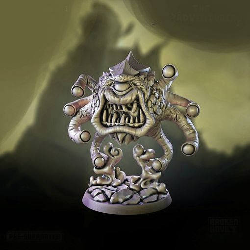 Бехолдер Beholder, Злобоглаз, Око Тиран миниатюра для DnD (ДнД) и ...