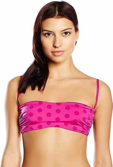 Бюстгальтер Женский BEEDEES бандо, с модифицируемыми лямками, размер 80B красный Повседневный ...