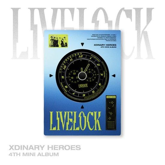 CD Альбом Xdinary Heroes - Livelock 4th Mini Album B Blue - купить по ...