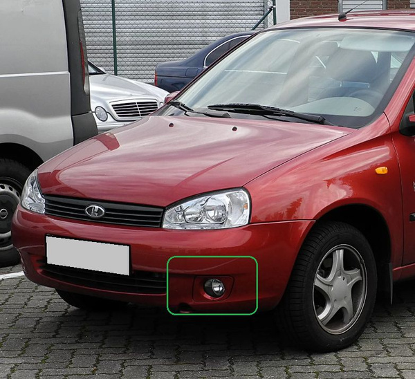 Рамки ПТФ LADA Kalina 1 (Лада Калина 1) КАЛИНА-104 купить по низкой ...