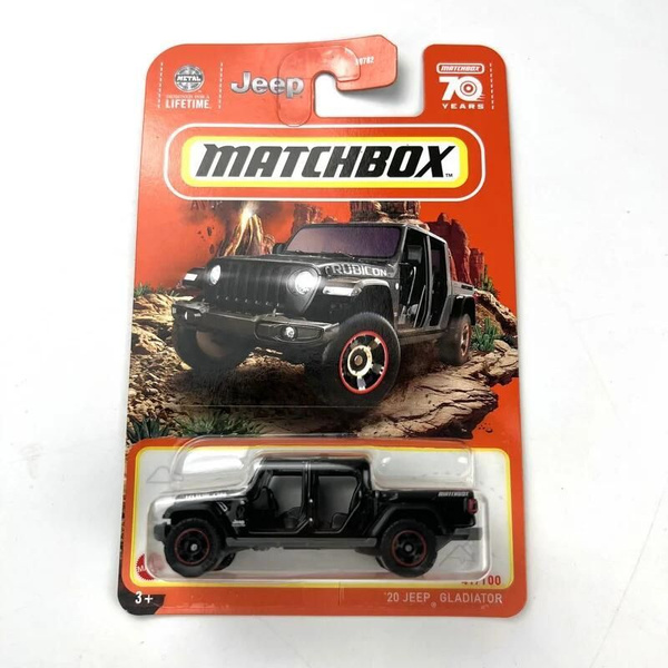 Машинка 2023 matchbox 30782 1:64 20 JEEP GLADIATOR Die cast alloy car ...