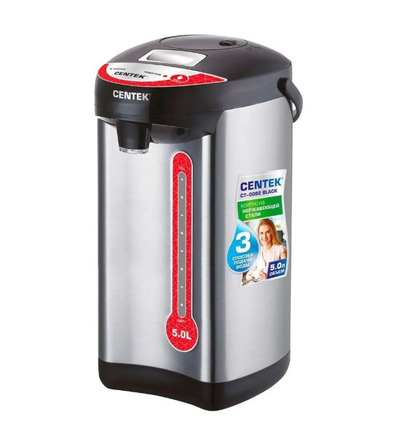 Термопот Centek CT-0082 Black - купить с доставкой по выгодным ценам в ...