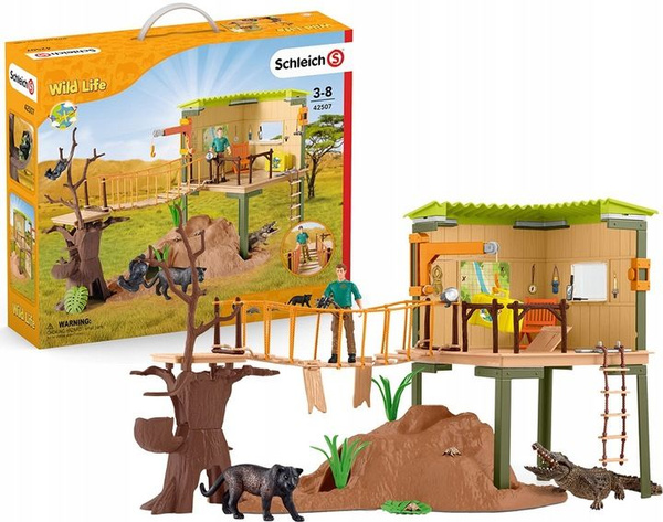 Фигурки Schleich Wild Life - Игровой набор Шляйх Станция приключений ...