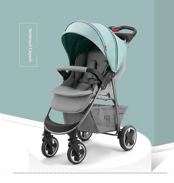 Прогулочная коляска с надувными колёсами Sweet Baby Suburban Compatto ...