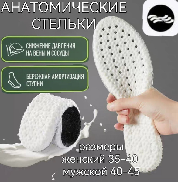 Nateno Стельки для обуви 2 шт - купить с доставкой по выгодным ценам в ...