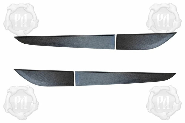 Накладки на двери (комплект) для Киа Соул 3 2019-2021, Kia Soul 3 ...