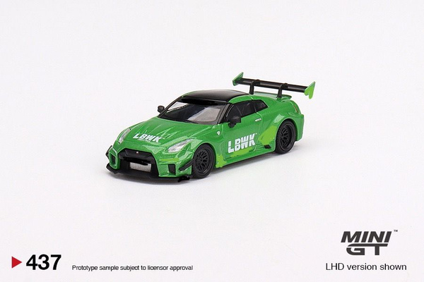 Машинка Mini GT #437 1:64 LB-Silhouette WORKS GT NISSAN 35GT-RR Ver 2 ...