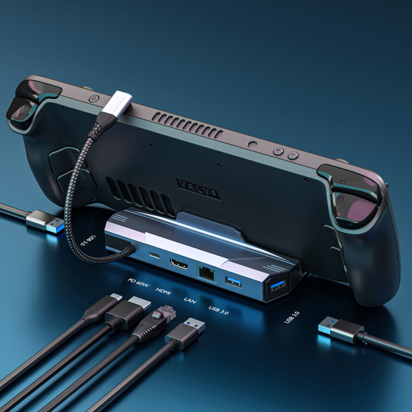 Док-станция для Steam Deck oled, подставка - зарядное устройство ...