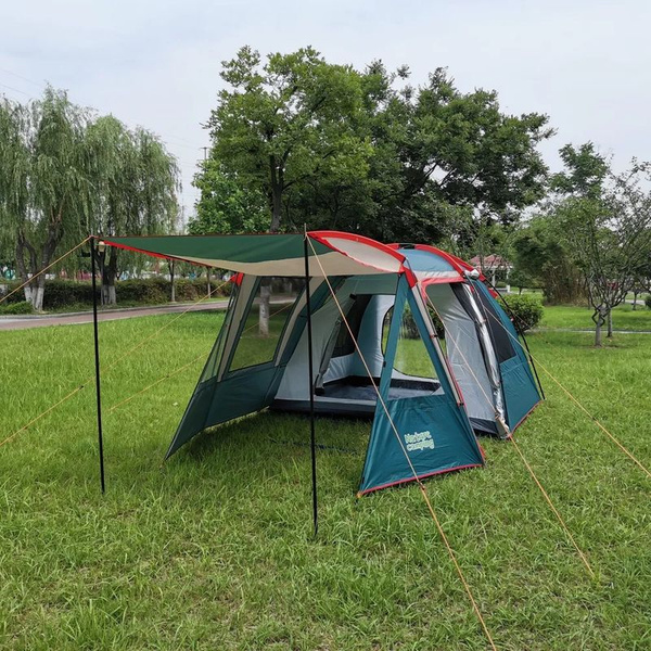 Двухслойная палатка туристическая 4 местная MirCamping , Палатка для ...