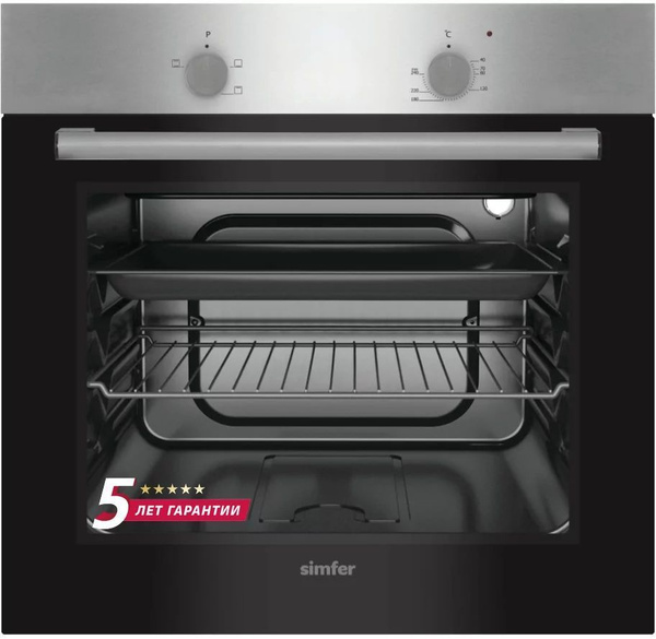 Simfer духовой шкаф B6EM04000, 56 см - купить с доставкой по выгодным ценам в интернет-магазине ...