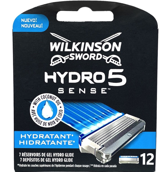 Wilkinson Sword Hydro 5 sense Hydratante сменные кассеты 12 шт ...