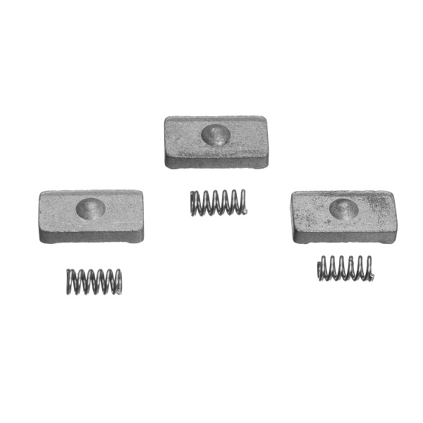 Сухари синхронизатора старого образца без шарика для КПП 4х ступка УАЗ 469, 452, комплект 3 шт ...