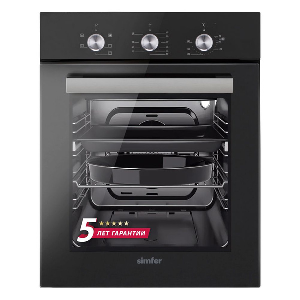 Simfer духовой шкаф Внутренняя подсветка / термостойкая эмаль, 45 см - купить с доставкой по ...