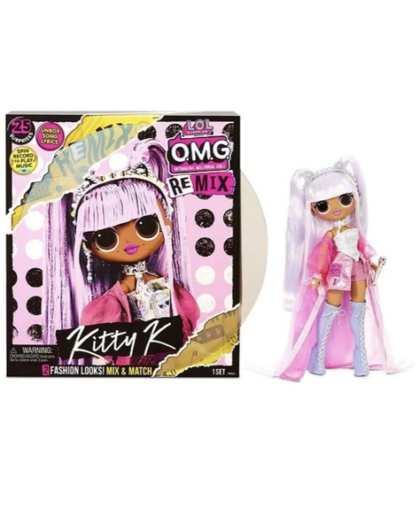 Кукла L.O.L. Surprise! OMG Kitty K REMIX, Китти Кей ремикс - купить с ...
