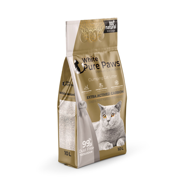 Характеристики Наполнитель для кошачьего туалета White Pure Paws ...