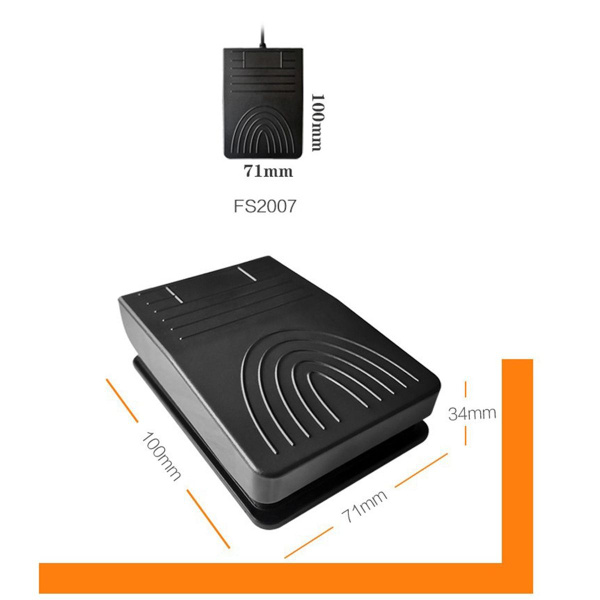 USB-переключатель клавиатура USB-педаль для ПК компьютера офиса ...