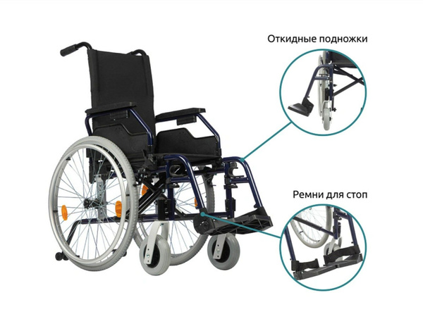 Инвалидная коляска Ortonica Base Lite 300 (механическая) - купить с ...