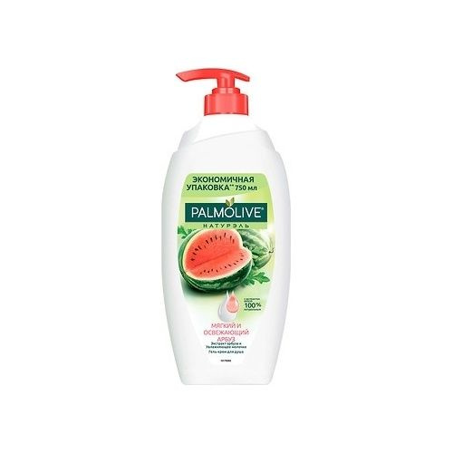 Гель для душа Palmolive дозатор, 750 мл, мягкий и освежающий, арбуз ...