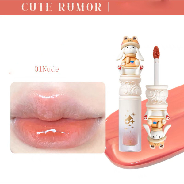 Cute Rumor Lip Gloss Питательная увлажняющая жидкая помада - купить с ...