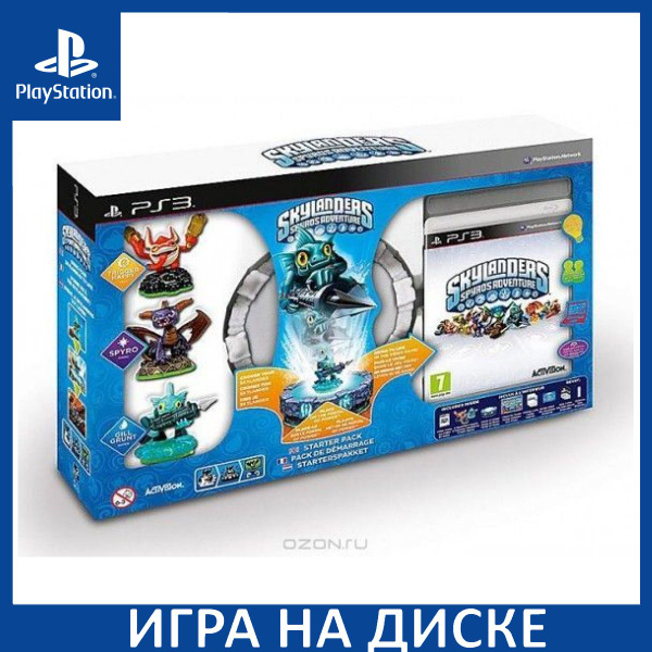 Skylanders Spyros Adventure Spyro Trigger Happy Gill Grunt PS3 PlayStation 3 OZON 311881848