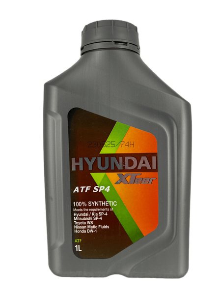 Масло трансмиссионное Hyundai XTeer ATF SP4 (1л) - купить по выгодной ...