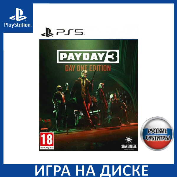 Игра Payday 3 Day One Edition Издание первого дня Русская Версия PS5 (PlayStation 5, Русские ...