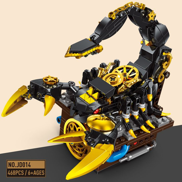 Building Bloks Cyberpunk Механические насекомые, Scorpion Models, 468 ...