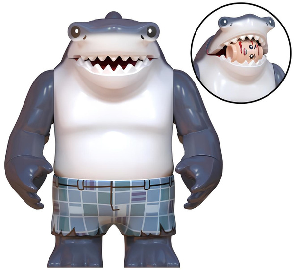 Минифигурка Король Акул / King Shark совместима с конструкторами лего ...