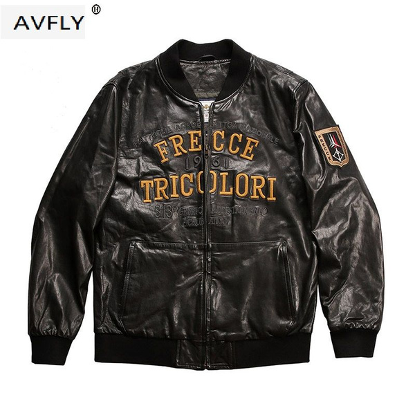 Куртка кожаная AVFLY - купить с доставкой по выгодным ценам в интернет ...