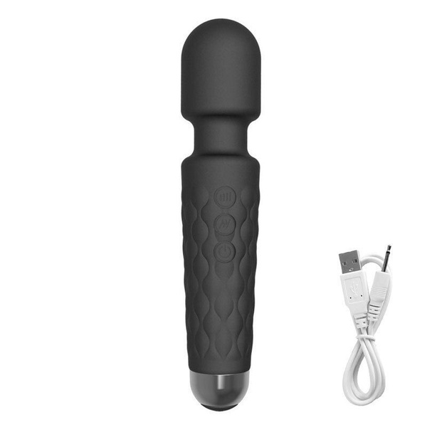 Вибратор, цвет: черный матовый, 20 см - купить с доставкой по выгодным ...