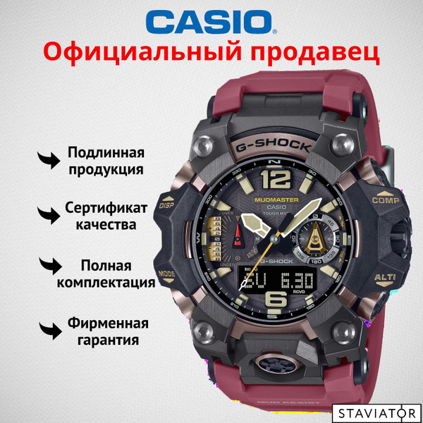Японские мужские наручные часы Casio G-Shock GWG-B1000-1A4 - купить с ...
